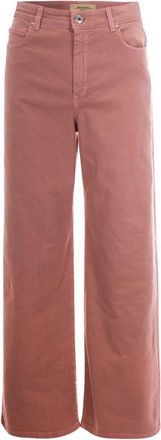 Max Mara Femme, Jeans, Rose, Taille: 36 FR Medina Wide Jeans