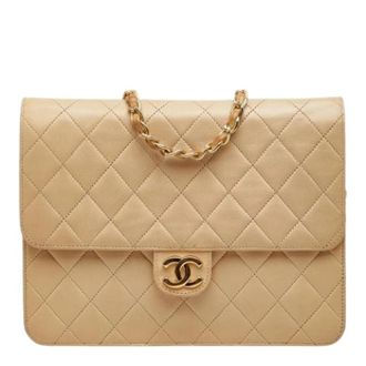 Chanel Pre-owned Vintage Schultertasche - - Pre-owned - Damen - Beige - ONE SIZE