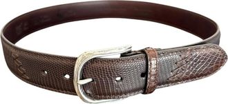 Paolo Vitale Homme, Accessoires, Brun, Taille: 105 CM 1313516 190 Belt