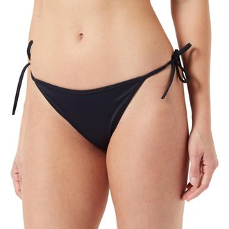 Calvin Klein Damen Bikinihose Seitliche Schnürung Sport, Schwarz (Pvh Black), 3XL