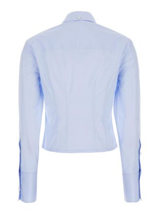 Tela Womens Shirt Darma Light Blue Blouses