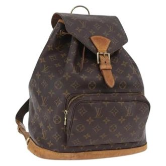 Louis Vuitton Pre-owned Montsouris GM Rucksack - - Pre-owned - Damen - Braun - ONE SIZE