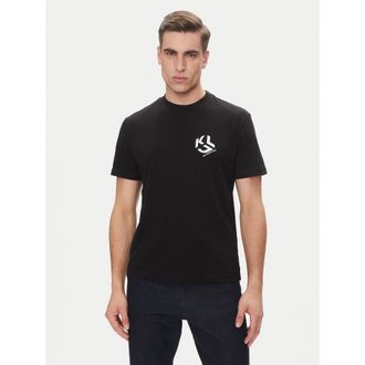Karl Lagerfeld T-Shirt A2M17072 Schwarz Regular Fit