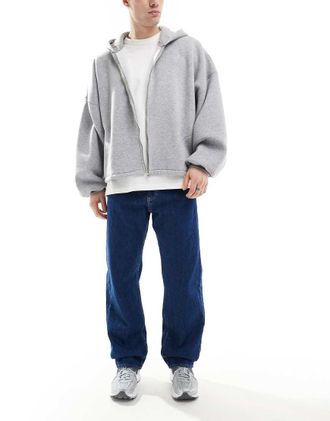 Tommy Jeans Otis - Jean droit standard - Délavage foncé-Bleu