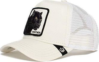 Goorin Brothers The Farm Casquette de camionneur pour homme - Casquette de baseball Snapback, Panther Vibes, ivoire, blanc, Taille unique