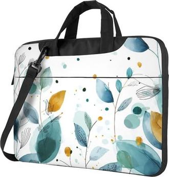 Generic Housse de protection antichoc pour ordinateur portable de 15,6 avec bandouli&egrave;re - Motif &agrave; pois - Pour homme et femme, multicolore, 15.6 inch