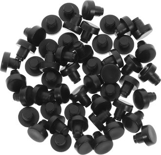 SOLUSTRE 50 Stück Stuhlbeinschoner aus Flexiblem Kunststoff rutschfeste Tisch und Stuhlbeinpolster Bodenschutz für Holz und Fliesenböden Im Wohnbereich