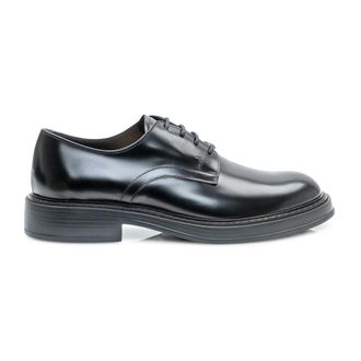 Tod's Leather Derby Schuhe - - Shoes - Herren - Schwarzk - 44 1/2 EU