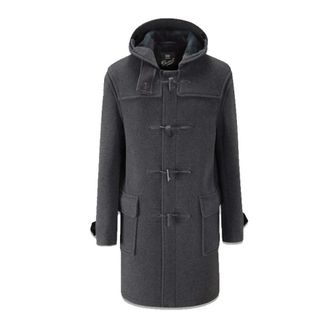 Gloverall Original Duffle Coat CT - - Coats - Damen - Grau - 3XL