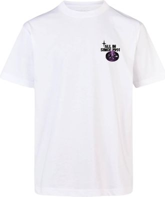 Cleptomanicx Classic Tee Rien ne va Plus T-Shirt Herren Shirt wei&szlig; L