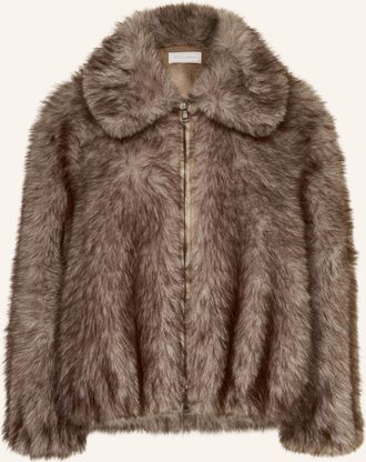 Antonelli Antonelli Firenze Kunstfell-Jacke beige