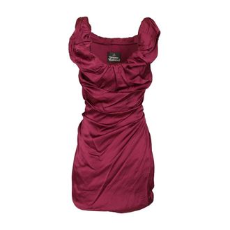 Vivienne Westwood Draped Mini Dress - - Dresses - Damen - Rot - XS
