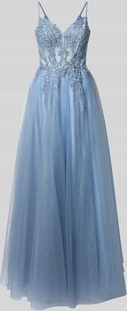 Luxuar Fashion Corsagenkleid mit Stitchings und tiefem R&uuml;ckenausschnitt