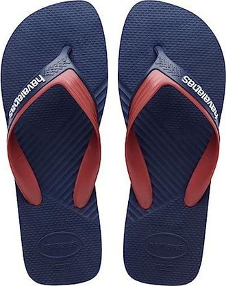 Havaianas Mens Dual Flip-Flop, Navy Blue Navy Blue, 4.5/5 UK