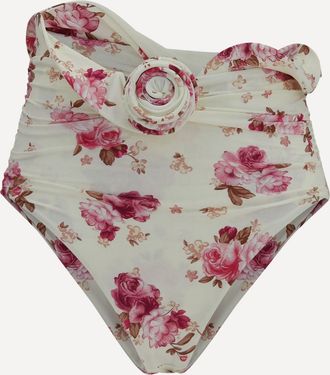 Magda Butrym Shaping floral-print Bikini Bottom Female 36