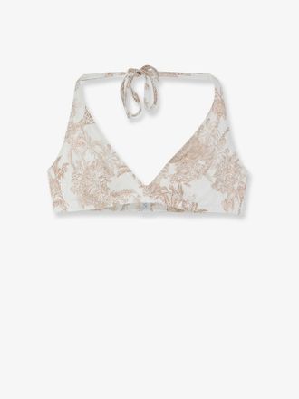 MC2 Saint Barth Gaia Bikini Top with Jungle Oceania print - MC2 SAINT BARTH - gender_Woman