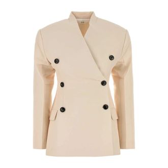 Co Hellrosa Viskose-Blazer - - Jackets - Damen - Rosa - S