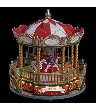 Fééric Lights & Christmas Feeric Lights et Christmas - Village de noël carrousel animé 14 LED + transfo