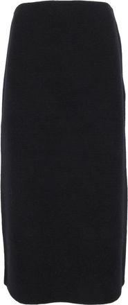 Fabiana Filippi Femme, Jupes, Bleu, Taille: 38 FR Minijupe en Merino Punto Tessuto