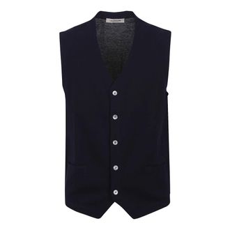 La Fileria Strickweste - - Suits - Herren - Blau - M