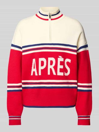Jake*s Casual Pullover mit Apr&egrave;s-Schriftzug Modell K106-SkiUpdate