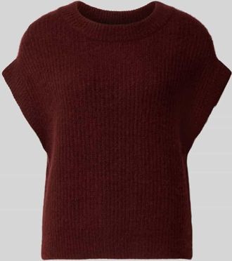 Herzensangelegenheit Strickpullunder aus Kaschmir-Baumwoll-Mix