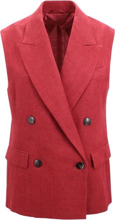 Max Mara Femme, Vestes, Rouge, Taille: 38 FR Vestes