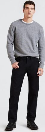 Levi's 505 Regular Utility Workwear Jeans - Herren - Schwarz / Schwarz