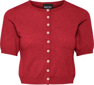 Pieces PCNATALIE SS O-Neck Knit Cardigan