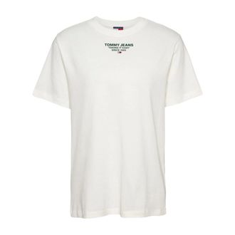 Tommy Jeans Damen, Oberteile, Weiß, MGröße