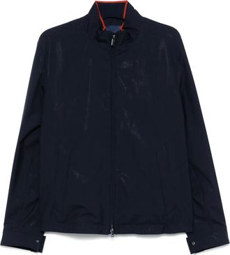 Paul & Shark veste à plaque logo - Bleu