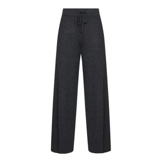 Max Mara Wkdzinco Pantalon Large - Femme - Pantalons - Gris - Taille: 40 FR