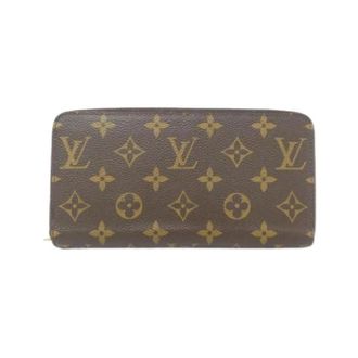 Louis Vuitton Portefeuille Vintage en Toile dOccasion - Femme - Pre-owned - Brun - Taille: ONE Size