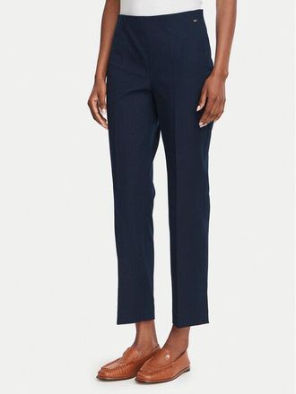Tommy Hilfiger Stoffhose WW0WW51745 Dunkelblau Slim Fit