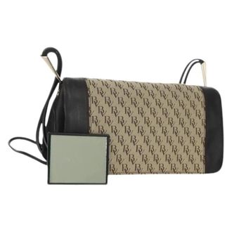 Bottega Veneta Pre-owned Canvas Schultertasche - - Pre-owned - Damen - Beige - ONE SIZE
