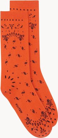 Kujten Chaussettes cachemire - Chaussettes Sig Bandana