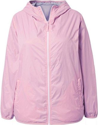 Ulla Popken Outdoorjacke HYPRAR Wendejacke wasserabweisend Kapuze