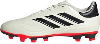 adidas Unisex Copa Pure II Club Flexible Ground Boots, Ivory/Core Black/Solar Red, 43 1/3 EU