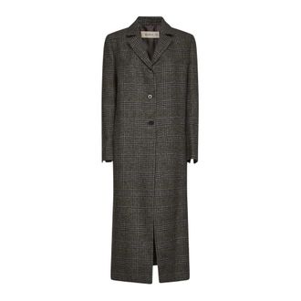 Blanca Vita Manteau droit &agrave; cheville - Femme - Manteaux - Gris - Taille: 34 FR