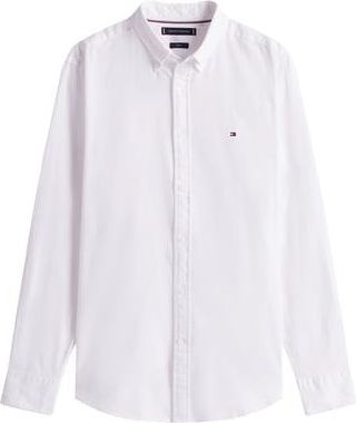 Tommy Hilfiger amerikanisches Baumwollkragenhemd gemischt - Wei&szlig;