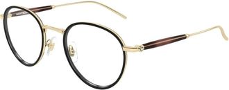 Montblanc Montblanc, Homme, Accessoires, Jaune, Taille: 49 MM Lunettes de vue Mb0442O