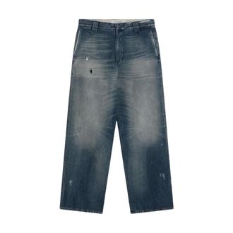 Golden Goose Homme, Jeans, Bleu, Taille: XL Pantalon en denim