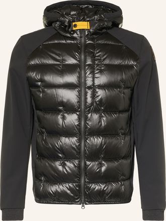 Parajumpers Parajumpers Daunenjacke Vigolo Im Materialmix schwarz