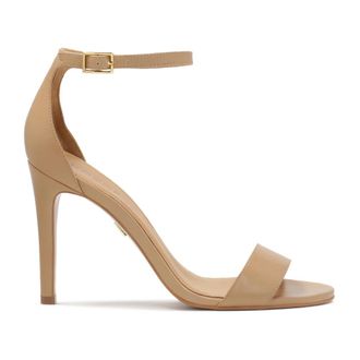 Kazar Klassische Stiletto-Sandalen mit vollem Absatz - - Shoes - Damen - Beige - 36 EU