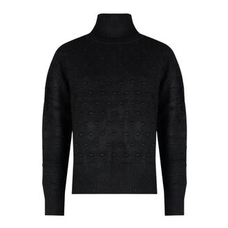 Silvian Heach Rollkragenpullover mit lockerem Schnitt - - Knitwear - Damen - Schwarzk - L