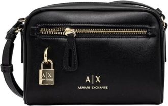 A|X Armani Exchange Femme, Sacs, Noir, Taille: ONE Size Sac bandouli&egrave;re