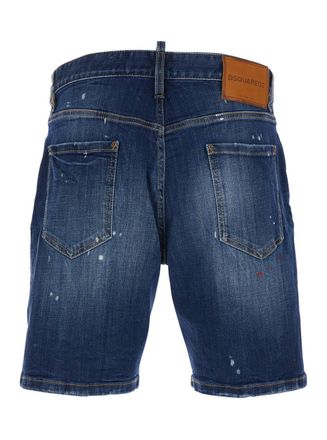 Dsquared2 Marine Denim Shorts - Blue