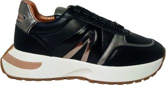 Alexander Smith Femme, Chaussures, Noir, Taille: 40 EU Baskets Pelle