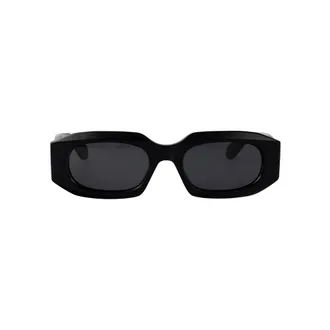 Alaia Lunettes de soleil rectangulaires - Femme - Accessoires - Noir - Taille: 53 MM