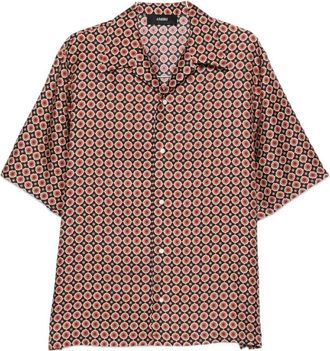 Amiri Homme, Chemises, Multicolore, Taille: 2XL Medallion Camp Shirt